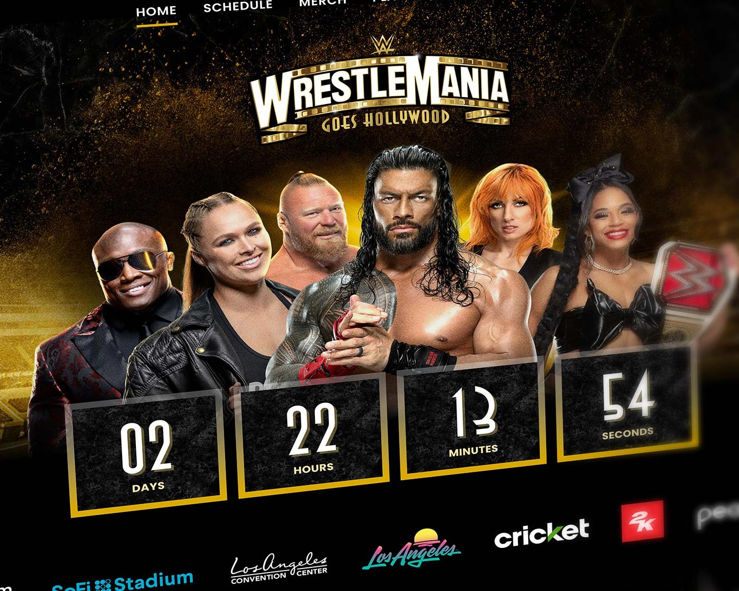WrestleMania 39 - Bill Frank Design
